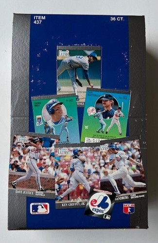 1991 Fleer Ultra Baseball Box 36 factory sealed Packs. Frank RC | eBay