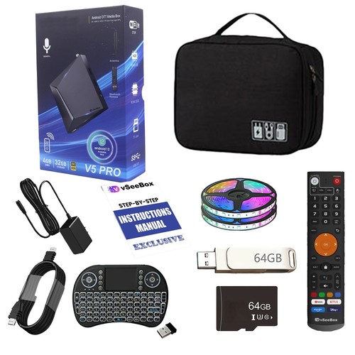 vSeeBox V5 Pro New Streaming Box 4GB RAM 32GB Internal Memory 4K HD | eBay