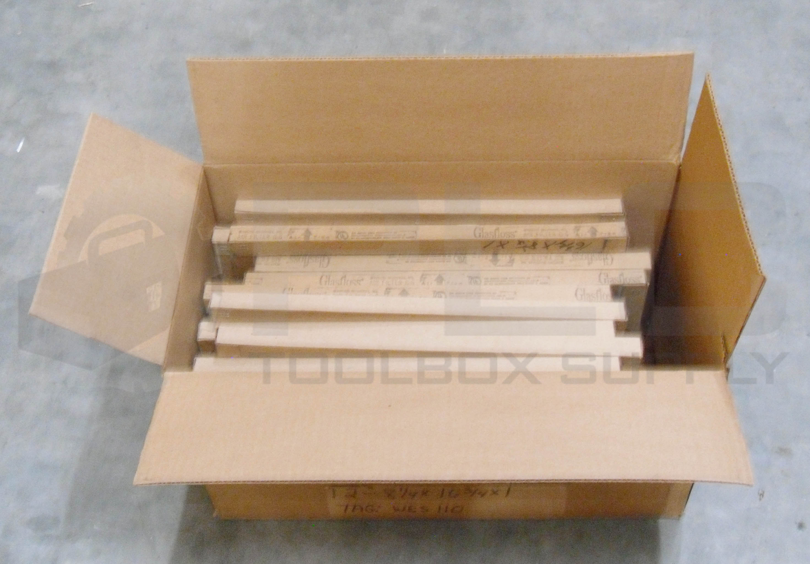 NEW BOX OF 12 GLASFLOSS 8.25X16.75X1 FIBERGLASS AIR FILTERS | eBay