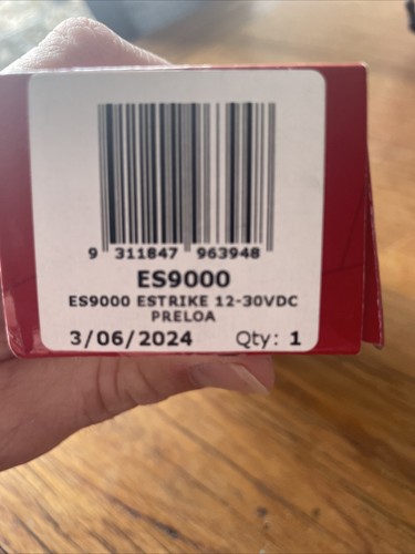 Lockwood ES9000 Monitored Preload 12/30V Electric Strike 9311847963948 ...