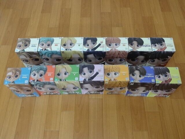 Q Posket BTS TinyTAN Dynamite Figure Complete Set of 14 Qposket ...
