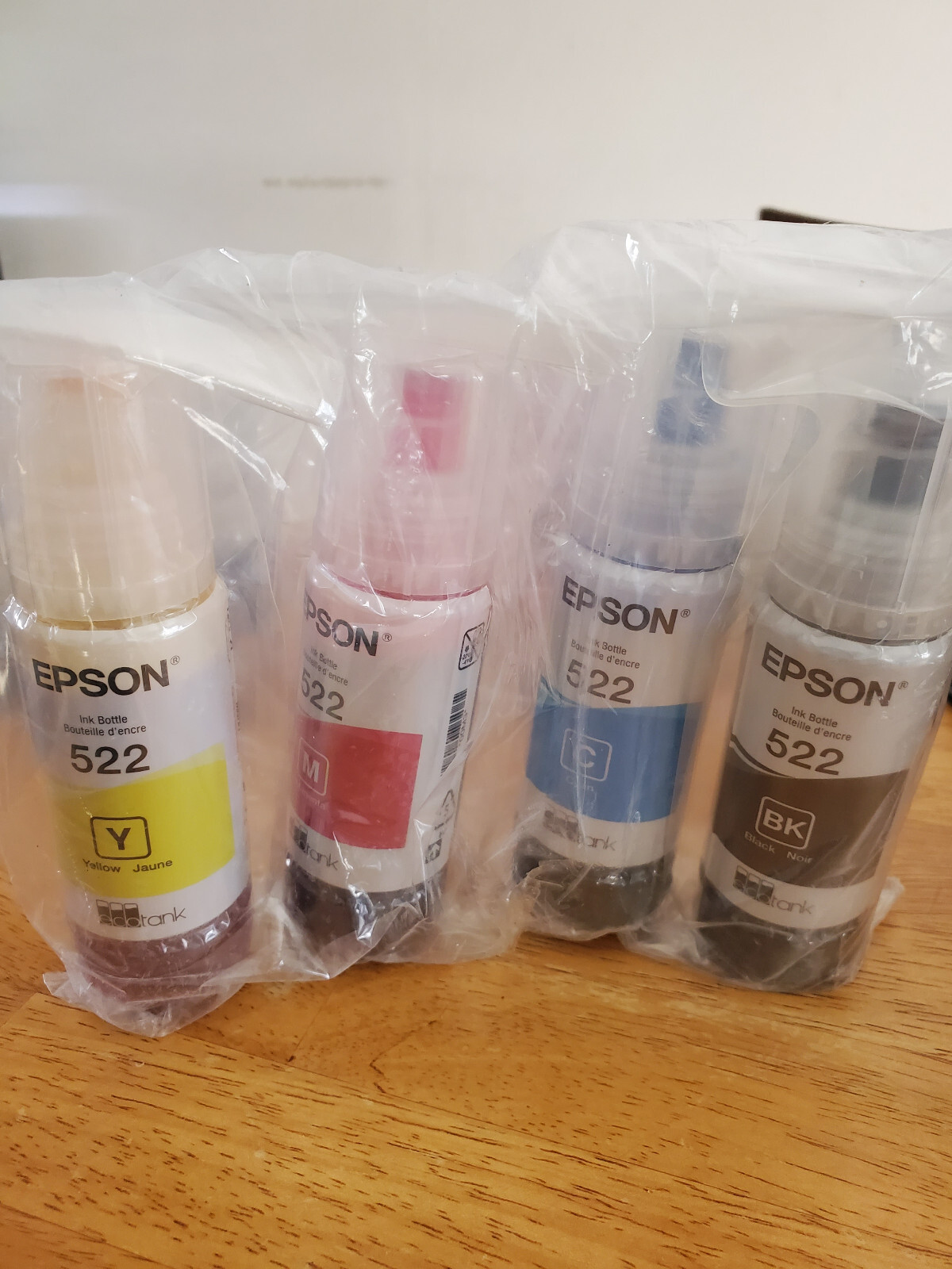 Epson T522 B/C/M/Y Refill Ink Bottle Kit + 1 of each bonus BoGo | eBay