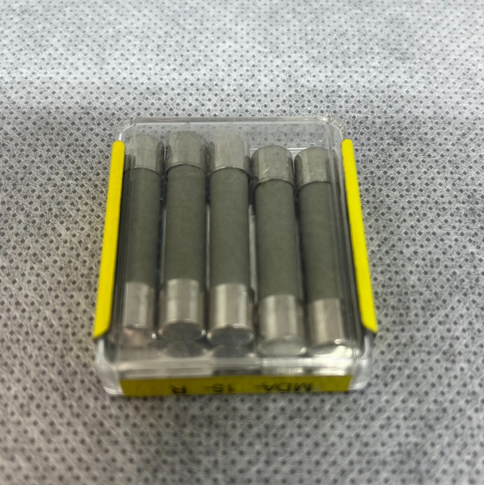 Eaton Bussmann MDA-15-R Fuse, 15A, 250V - Pack of 5 - New | eBay