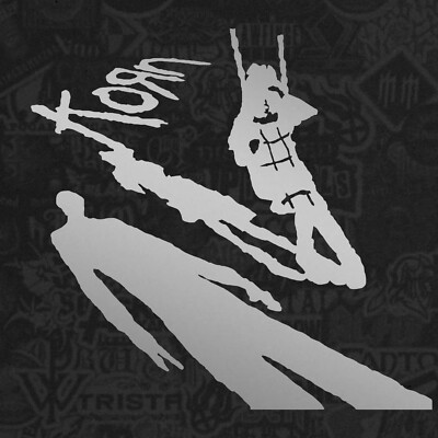 Korn Nu Metal Band Self Titled Album Logo Die Cut Vinyl Decal Sticker ...