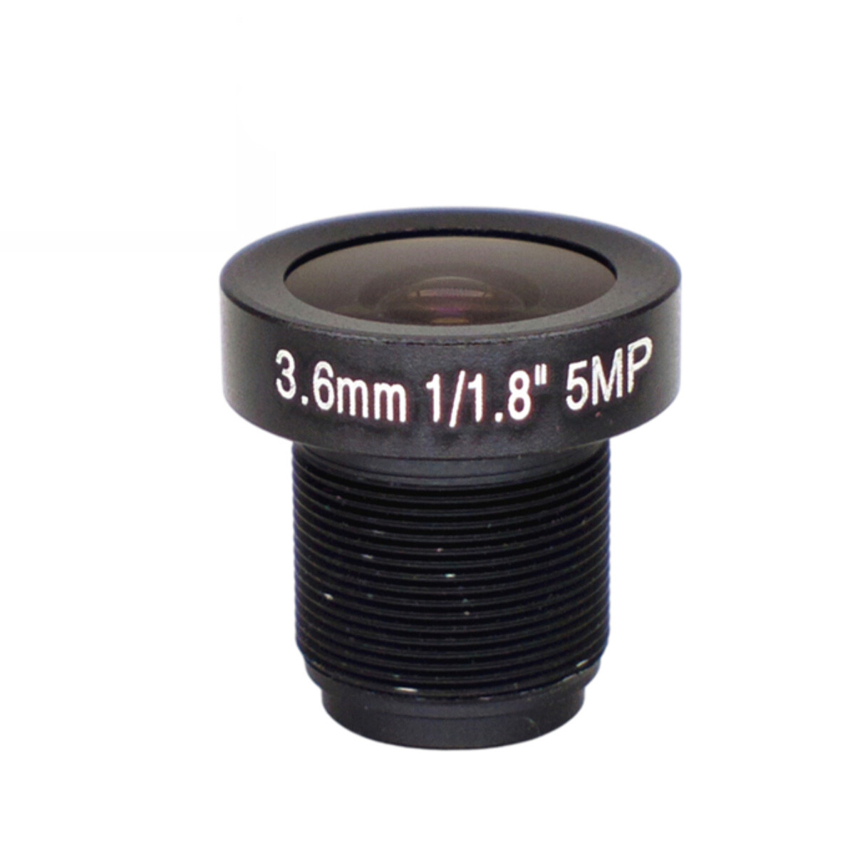 3.6mm HD lens 5 megapixel 1/1.8 inch M12-Mount surveillance camera lens ...