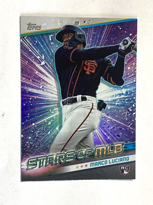 2024 Topps Marco Luciano Stars Of The MLB Rookie Card #SLMB-30 Giants ...