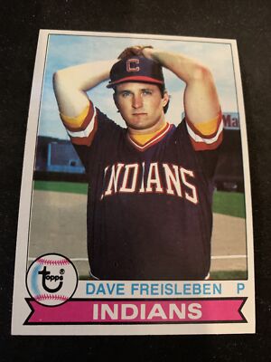 1979 Topps Baseball Card #168 Dave Freisleben Cleveland Indians NmMt ...