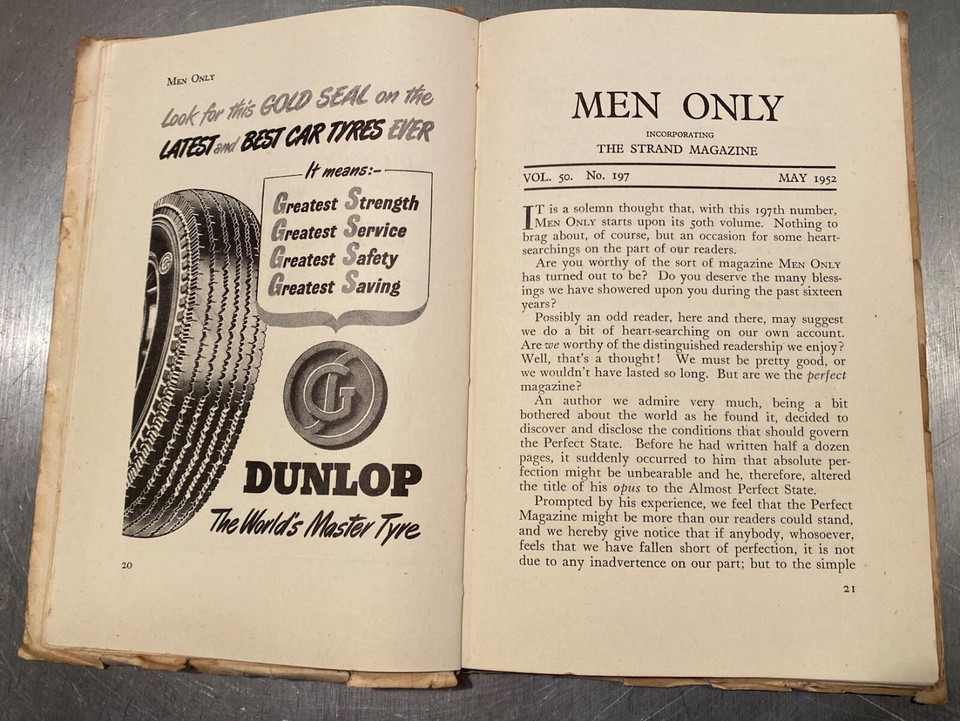 Vintage Men magazine May 1952 | eBay UK
