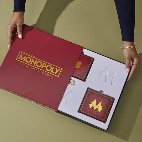 Hasbro Gaming - Monopoly Signature Collection [New ] Table Top Game ...