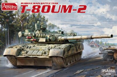 Amusing 35A068 1/35 T-80UM-2 Russian Main Battle Tank Assembly Model ...
