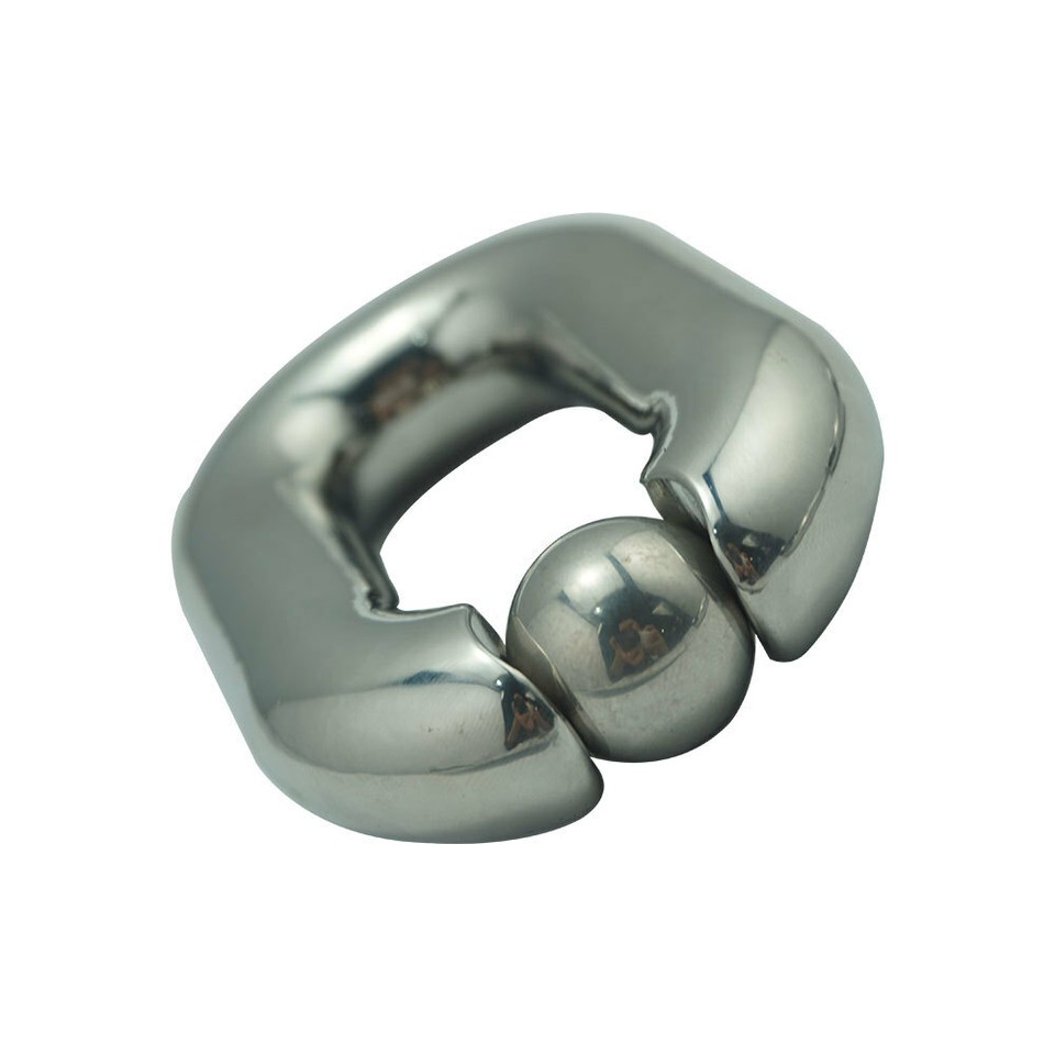 Men Oval Ball Stretcher Weight Stainless Steel Ball Stretching Weights ...