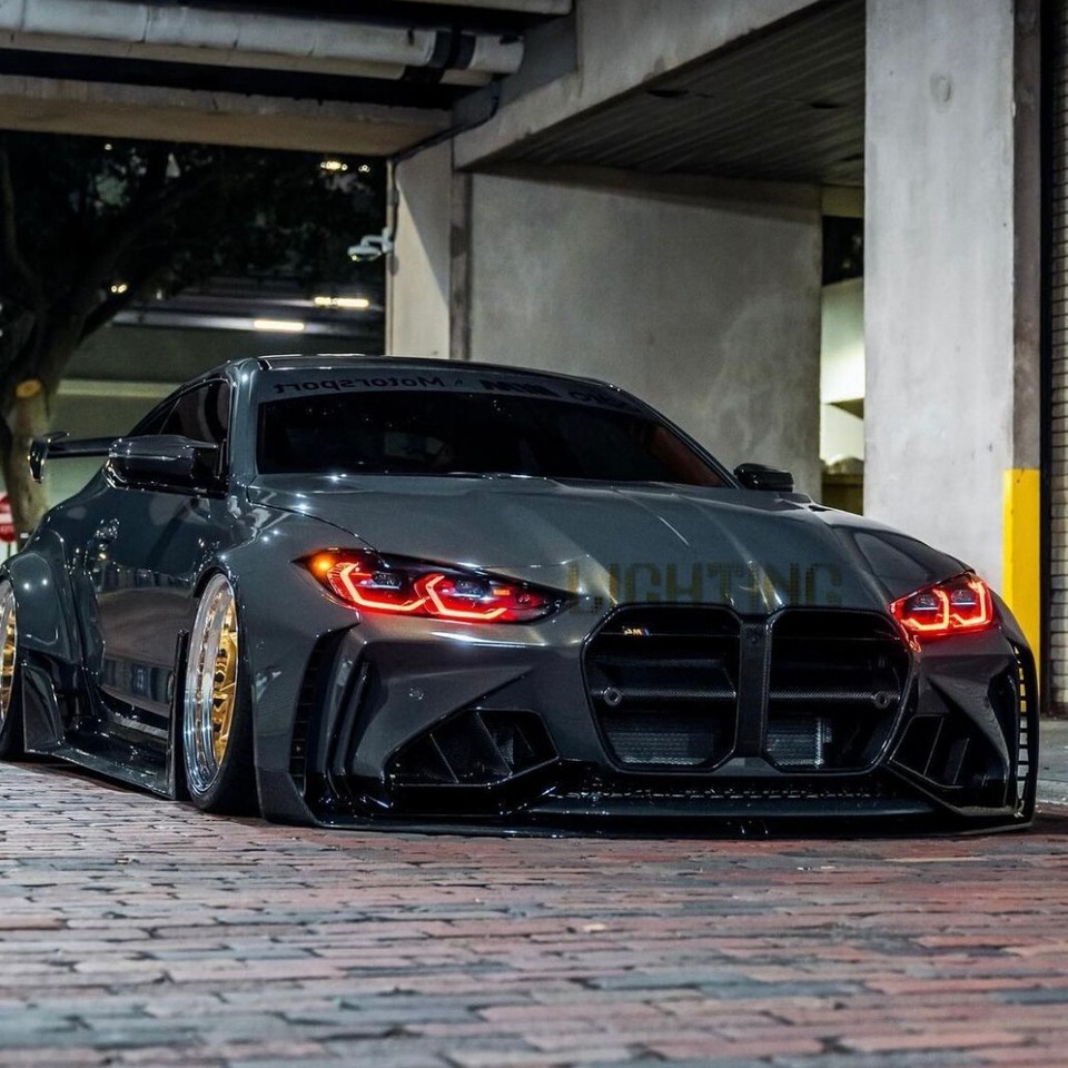 RED DRL LED Control Unit For BMW G80 M3 G82 M4 G22 Laser Headlight ...