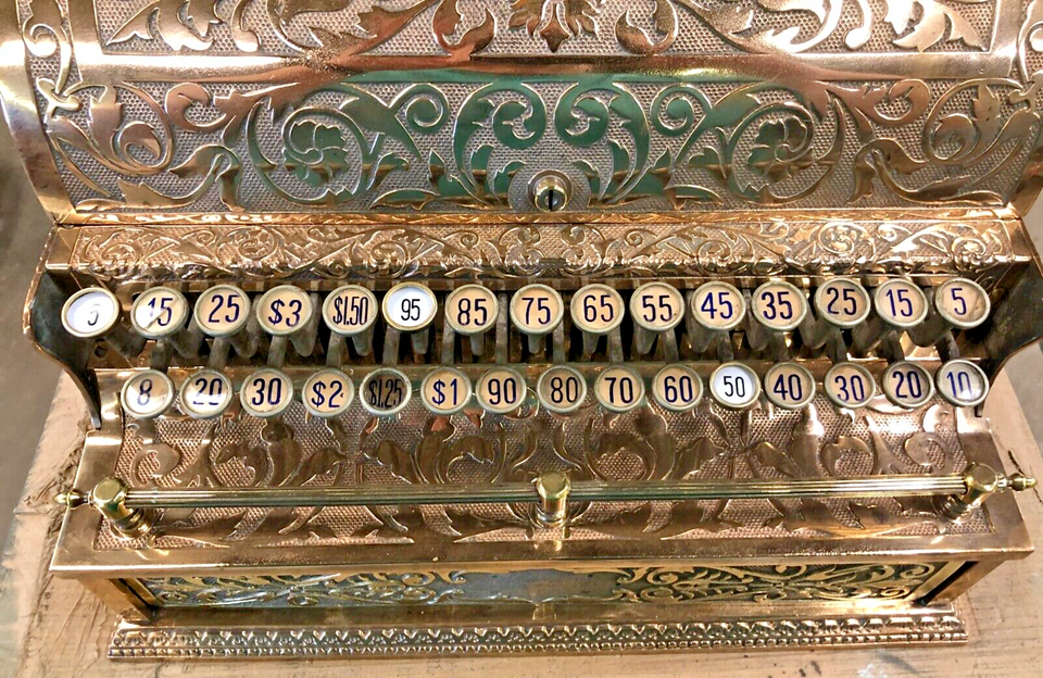 NCR Model 3 Wide Scroll Cash Register | eBay