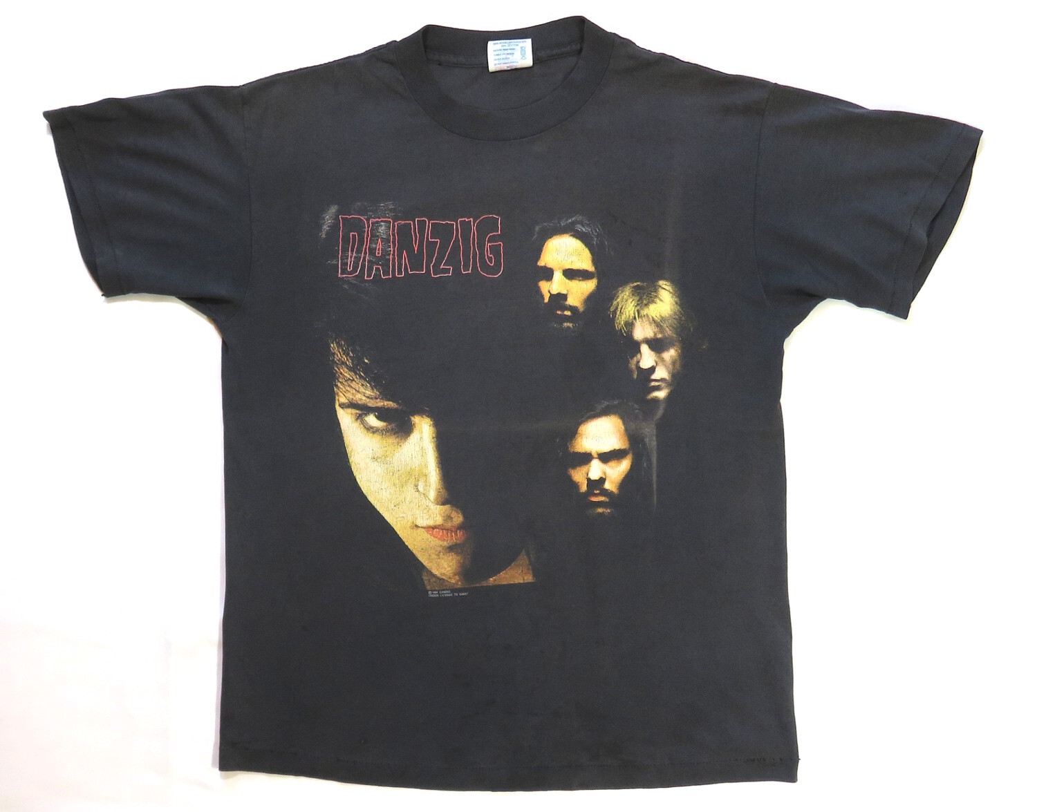 Danzig Vintage T Shirt 1990 Lucifuge Tour Concert Glenn Singer Misfits ...