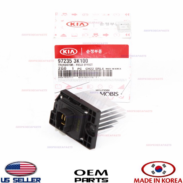 HYUNDAI Kia Blower Motor Resistor 97235-3k100 972353K100 for sale ...