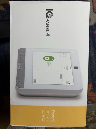 QOLSYS iQ4 iQP4001 Panel 4 ALARM SYSTEM PowerG S-line GE LTE 319.5 MHz ...