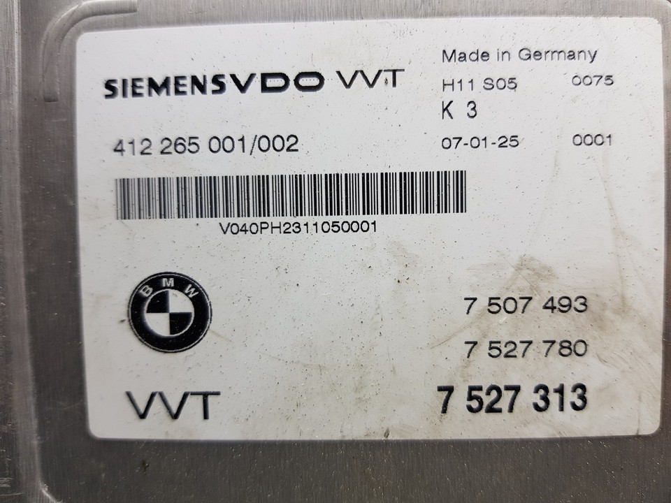 FULLY TESTED BMW E46 316 318 ENGINE VALVETRONIC CONTROL COMPUTER MODULE ...