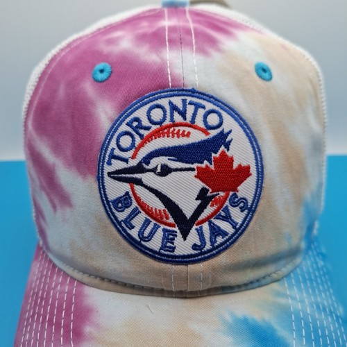 Toronto Blue Jays Tie Dye Trucker Snapback Patch Hat Cap MLB The Game ...