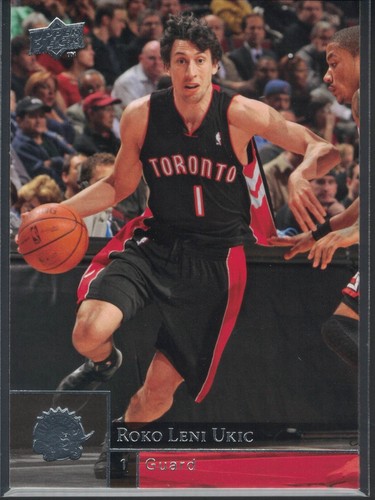 2009-10 Upper Deck Roko Leni Ukic #186 Toronto Raptors | eBay