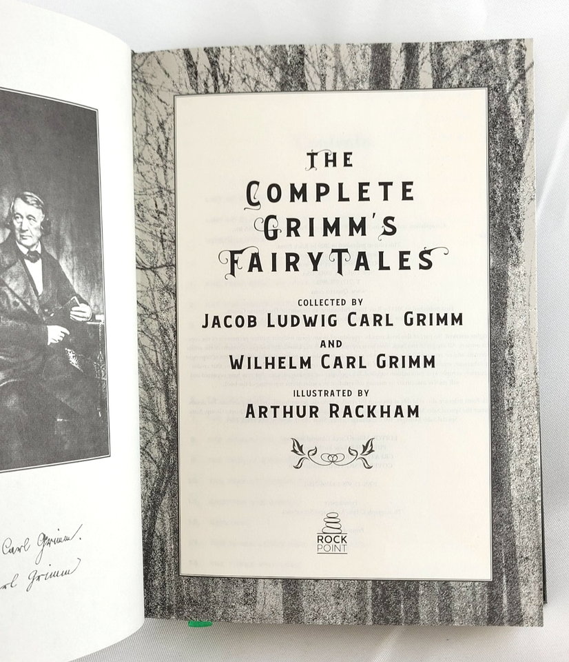 THE COMPLETE GRIMM'S FAIRY TALES by Grimms Illustrated by Arthur ...