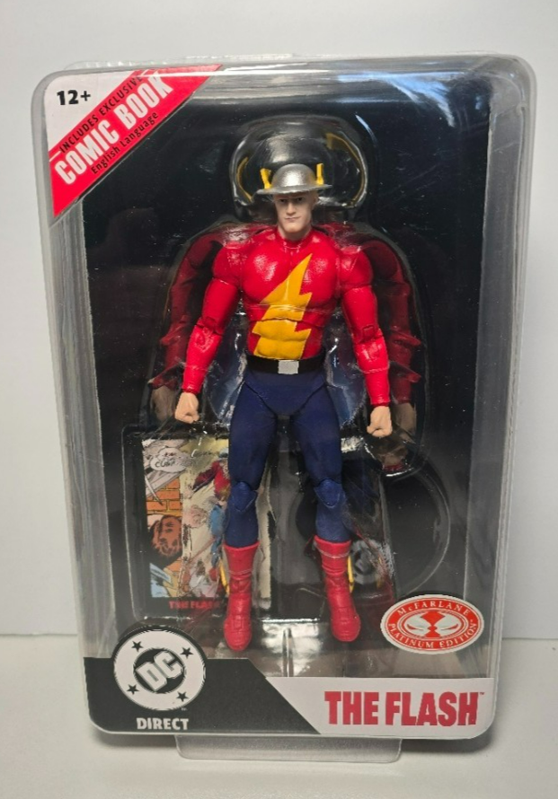 McFarlane DC DIRECT PAGE PUNCHER 2026 JAY GARRICK FLASH PLATINUM CHASE ...
