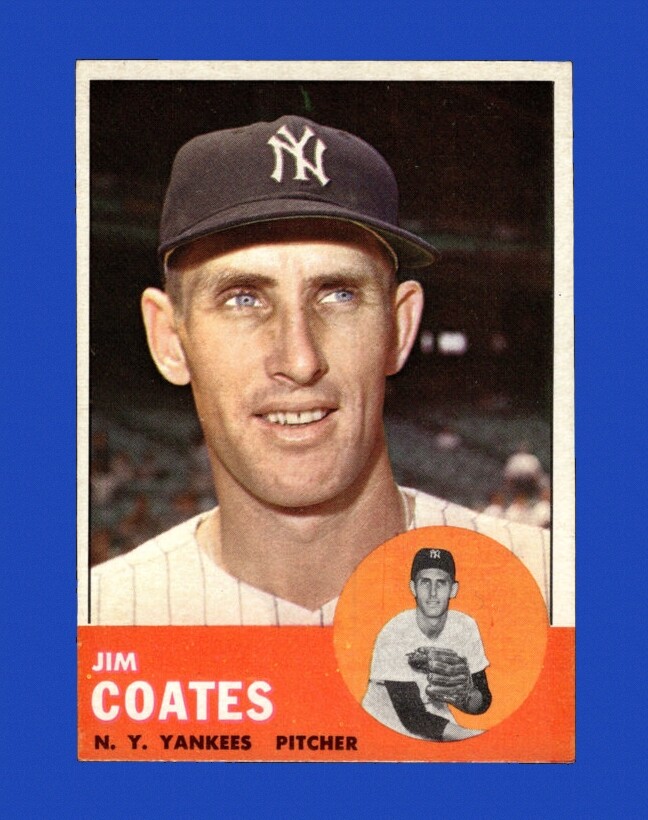 1963 Topps Set-Break #237 Jim Coates EX-EXMINT *GMCARDS* | eBay