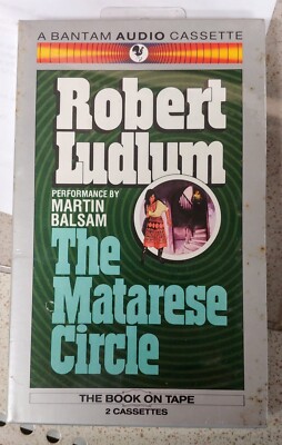 The Matarese Circle By Robert Ludlum Audiobook 2 Cassettes - New ...