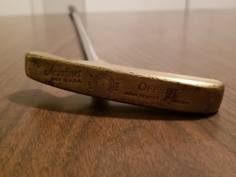 Acushnet Bulls Eye Offset Putter John Reuter Jr. 35" Right RH Original ...