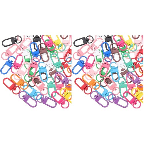 2 PCS Swivel Strap Buckle Lobster Claw Clasps Lanyards Trigger Snap ...