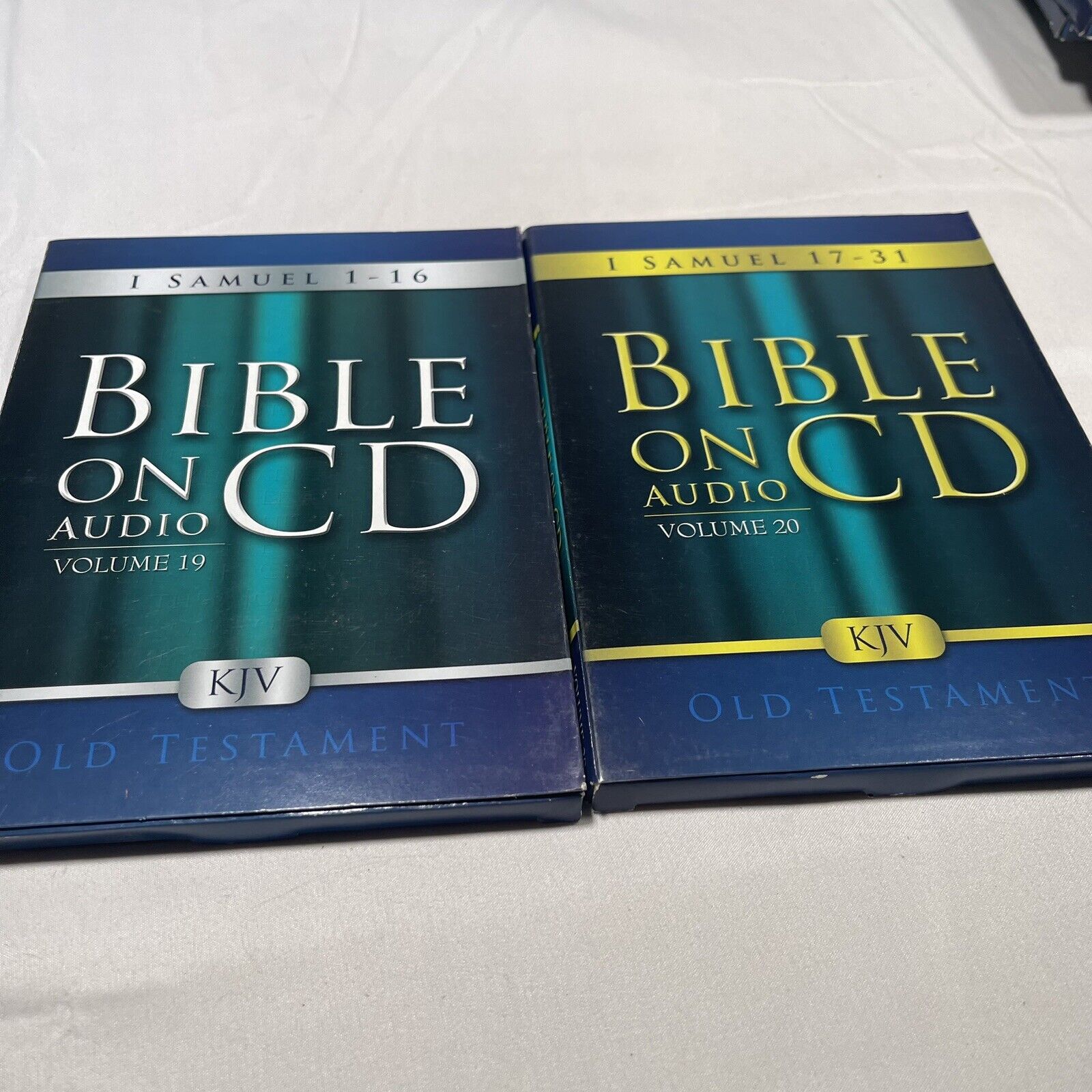 The Bible In Audio CD Volume 19 & 20 I Samuel 1 - 31 On Two Discs | eBay