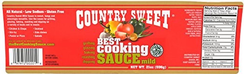 Country Sweet Sauce - Premium Cooking and Assorted Flavor Names , Sizes ...