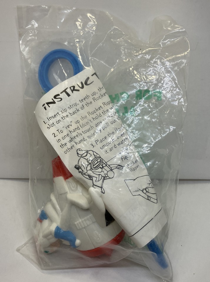 🪱 Taco Bell LOT 3 Earthworm Jim: Pop my Top, Rocket Ripper, Bowling w ...