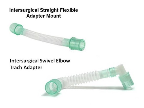Intersurgical Swivel Elbow & Straight Flex Adapters 15mm ID REF 3511000 ...