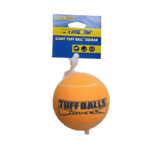 Tuff Ball Squeak Dog Toy Giant - 1 Pack - (4" Diameter ball) By ...