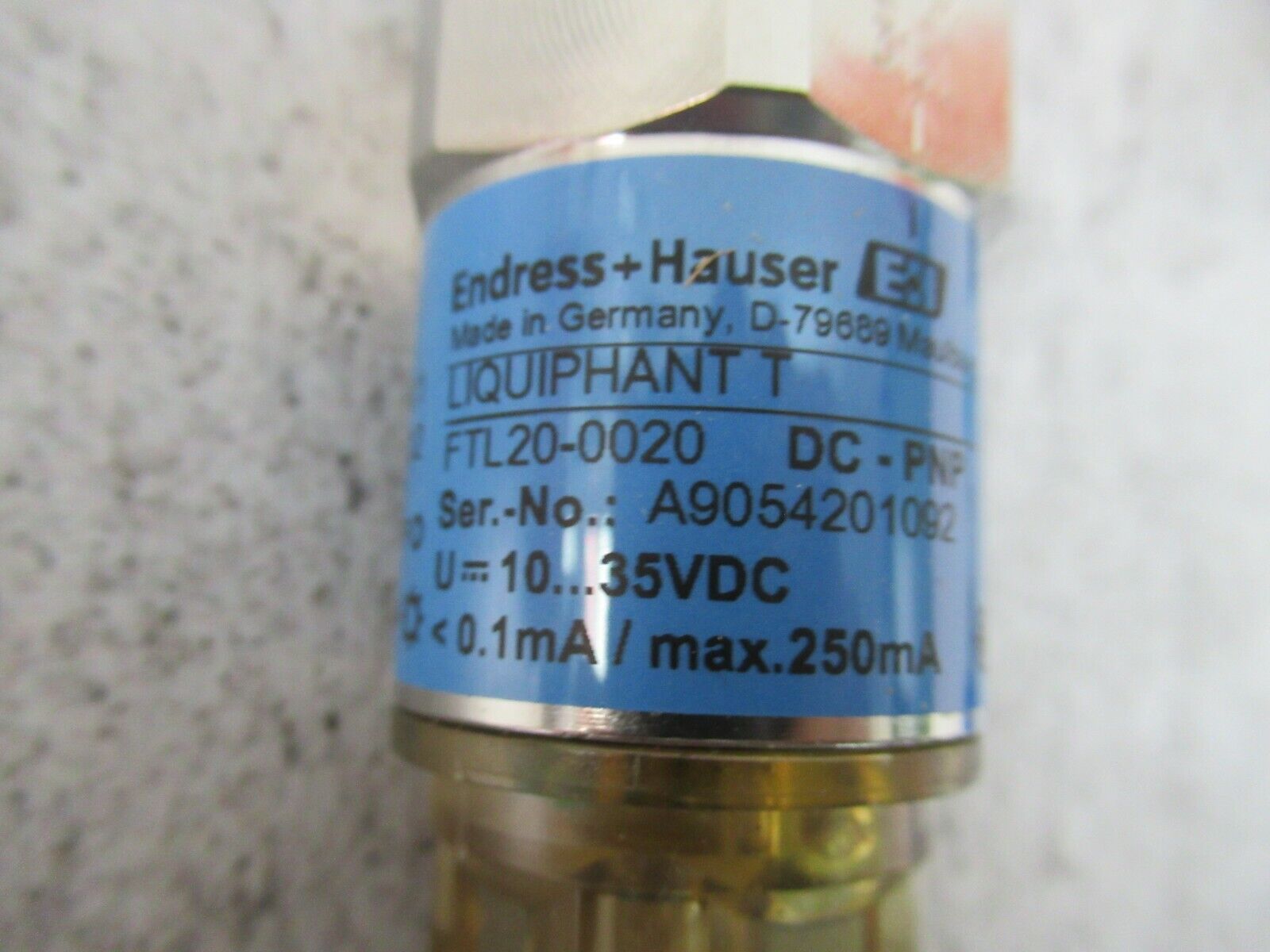 Endress+Hauser FTL20-0020 Liquiphant Sensor online kaufen | eBay