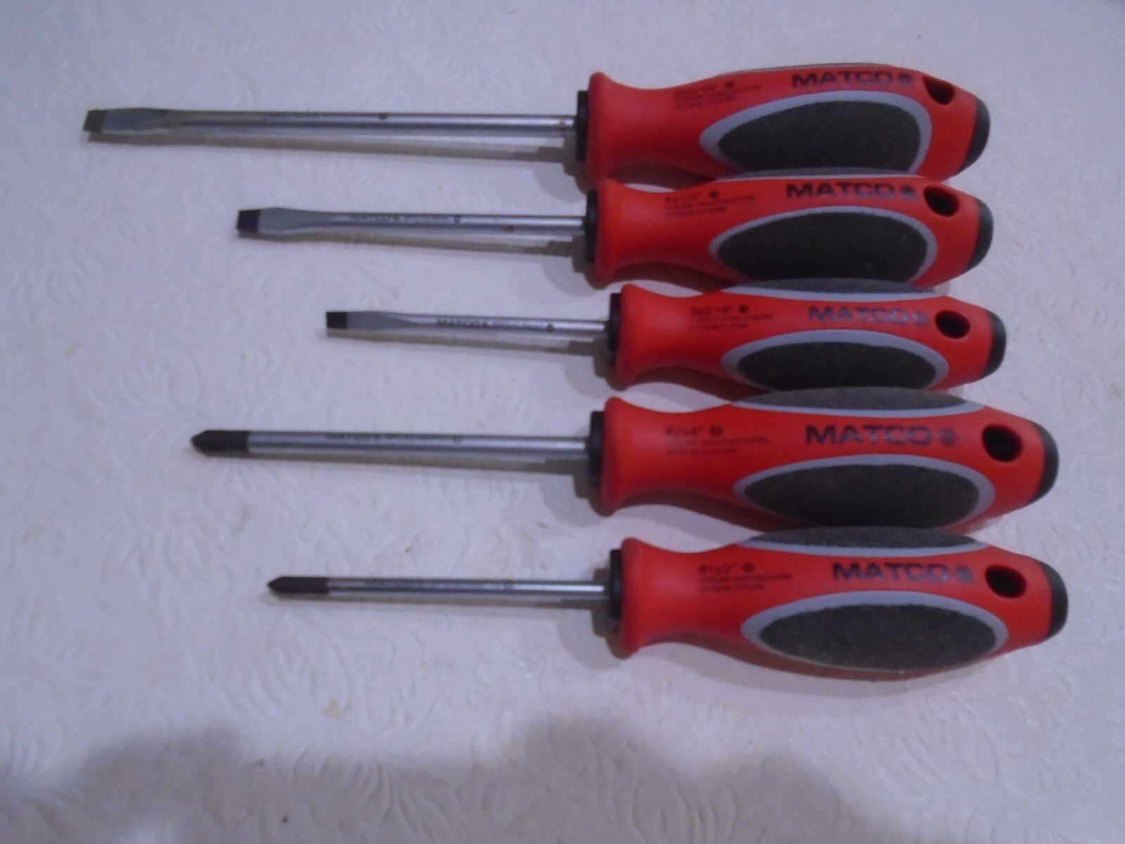 Matco Tools 5 Piece Mixed Screwdriver Set | eBay