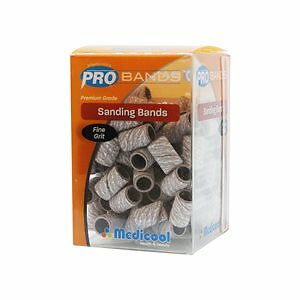 Medicool Pro Bands Acrylic Sanding Band White Fine/Medium/Coarse(Pick ...