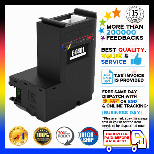 2 x NoN-OEM maintenance box T04D1 For Epson WF-2860 XP5105 XP5100 ...