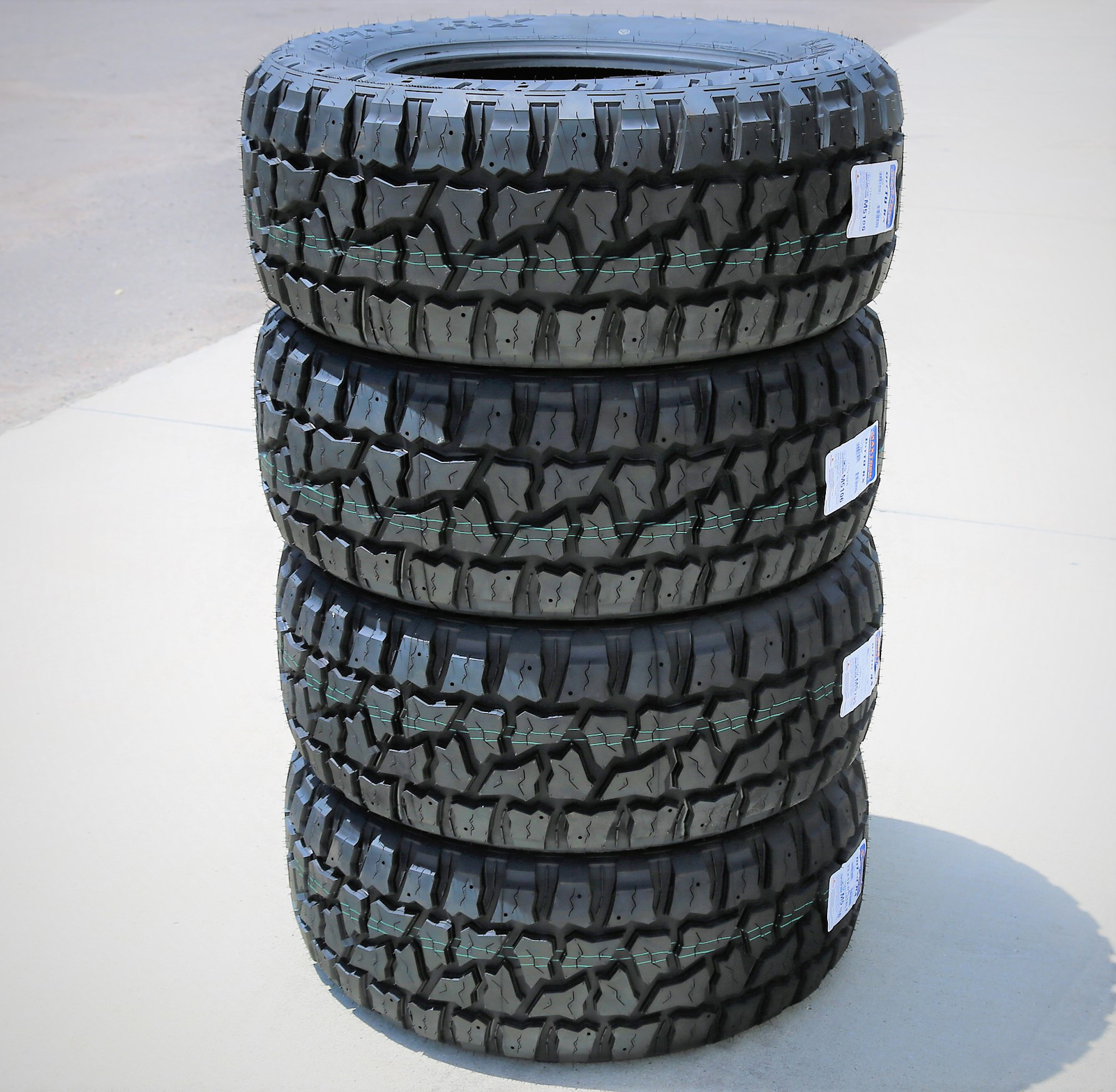 4 Tires Maxtrek Ditto RX LT 33X12.50R20 Load E 10 Ply (Studdable) RT R ...