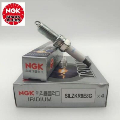 4Pcs NGK SILZKR8E8G 94595 Iridium Platinum Spark Plug For Kia Hyundai ...