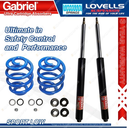 Front Sport Low Cartridge Shocks Lovells Springs for Nissan Pintara ...