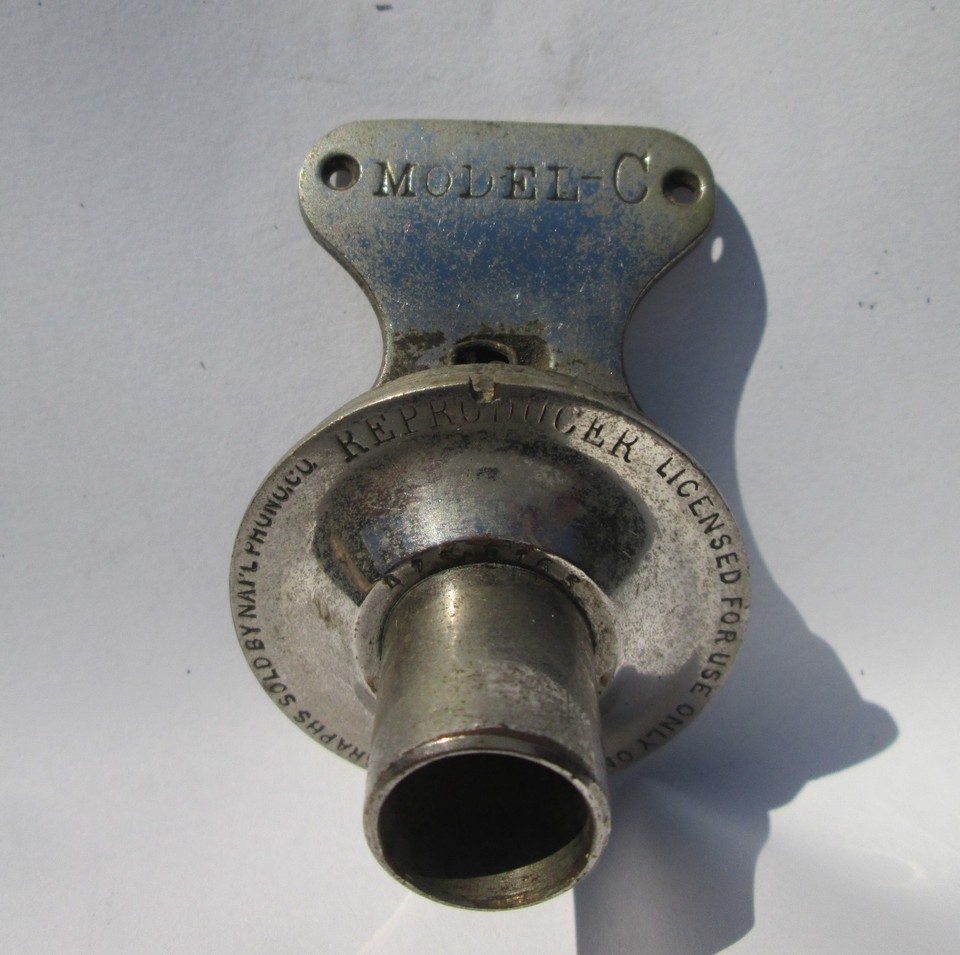 Edison Model C Cylinder 2 Minute Phonograph Reproducer For Parts Repair ...