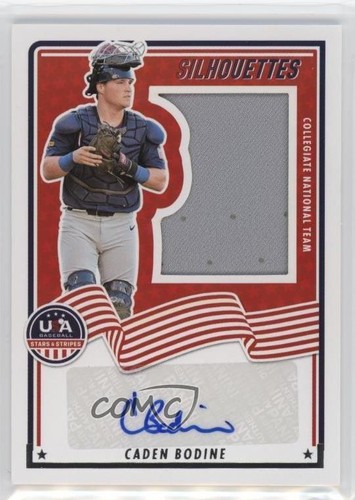 2025 Panini Stars and Stripes USA Signatures Silhouettes /199 Caden ...