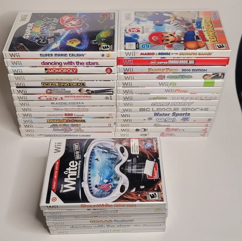 Nintendo Wii Game Bundle Lot (34 Games) | eBay
