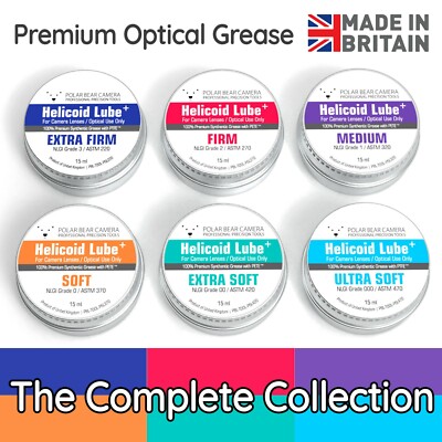 Helicoid Grease -6x15ml Complete Bundle- for Camera Lens Focus Ring ...