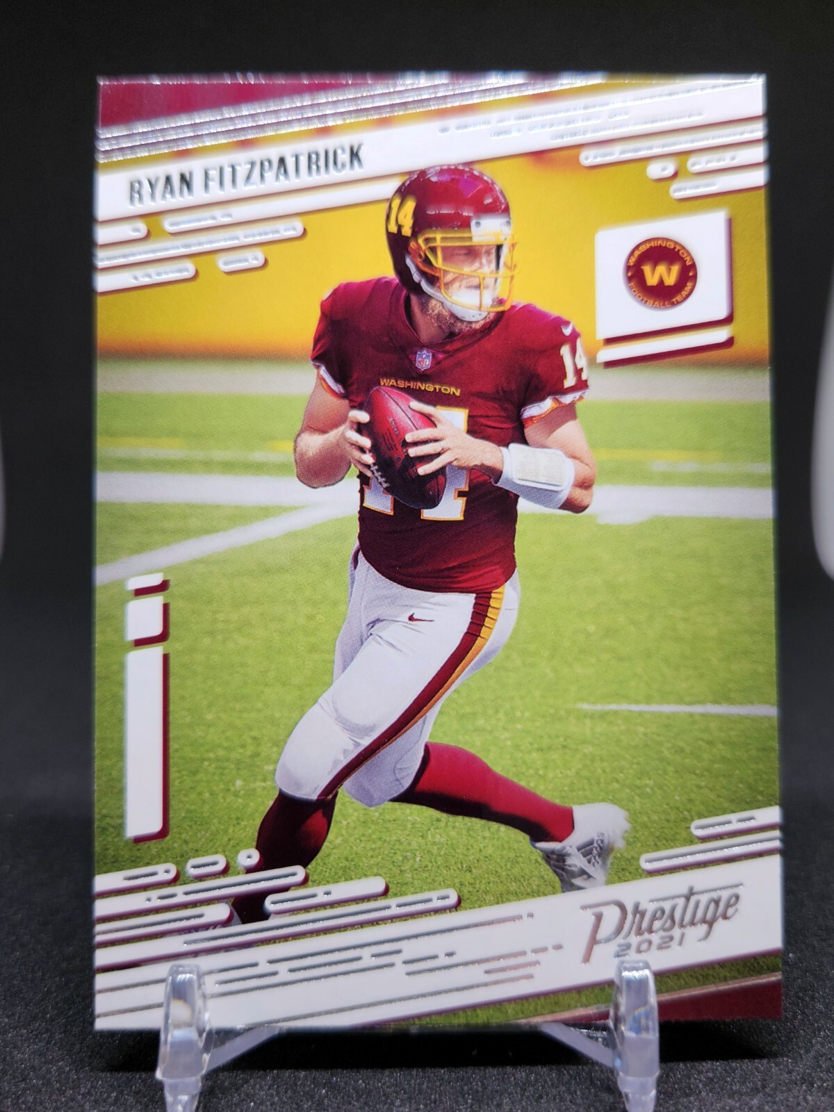 2021 Panini Prestige Football Ryan Fitzpatrick #153 - Washington ...