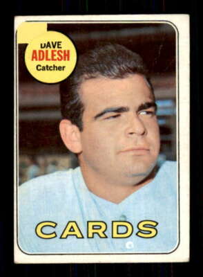 1969 Topps #341 Dave Adlesh VG/VGEX Cardinals 513926 | eBay
