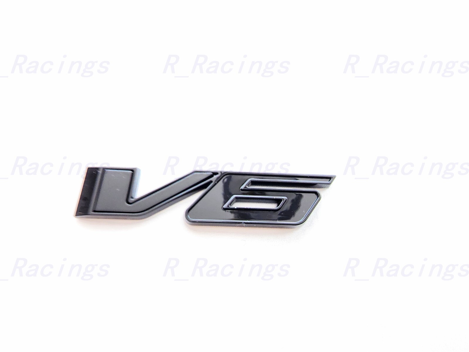 1PC Gloss Black Rear Tailgate V6 Emblems Badge Fit For 2017+ Canyon ...