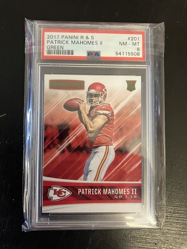 2017 Panini Rookies & Stars - Rookies Green #201 Patrick Mahomes II (RC ...