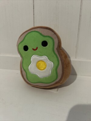 Adorable Squishmallow 5” Sinclair the Avocado Toast Plush Kellytoy | eBay